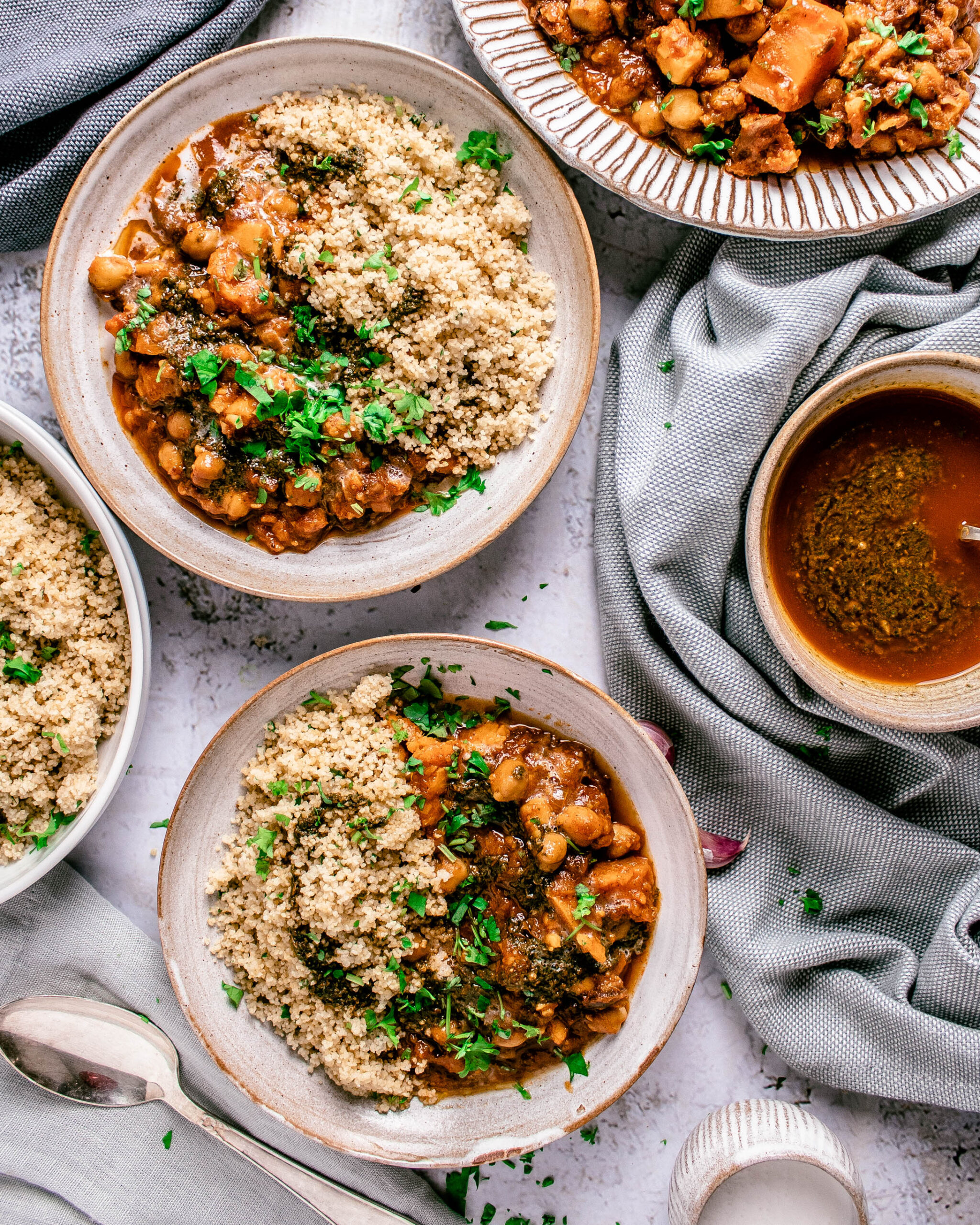 Moroccan Chickpea Tagine - More Pepper Please...