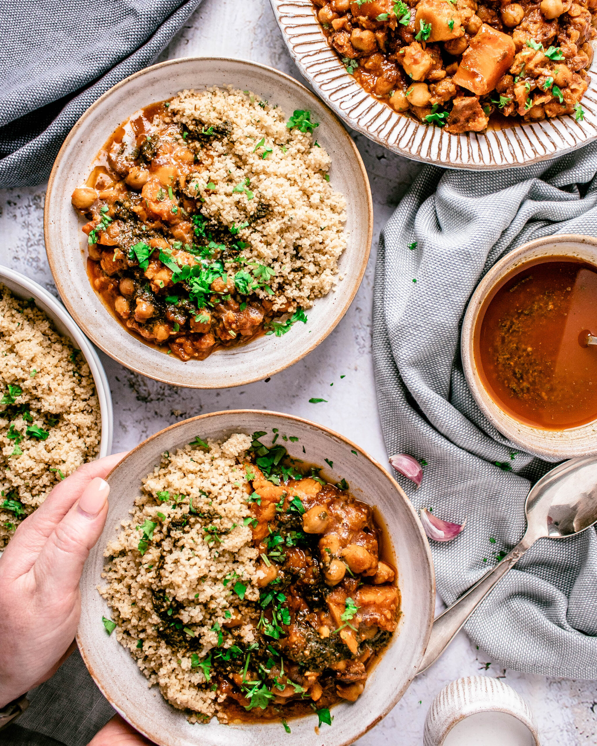 Moroccan Chickpea Tagine - More Pepper Please...
